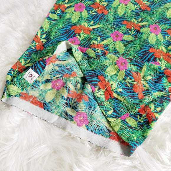 Bellfield | Tops | Bellfield Botanical Print Sweater | Poshmark